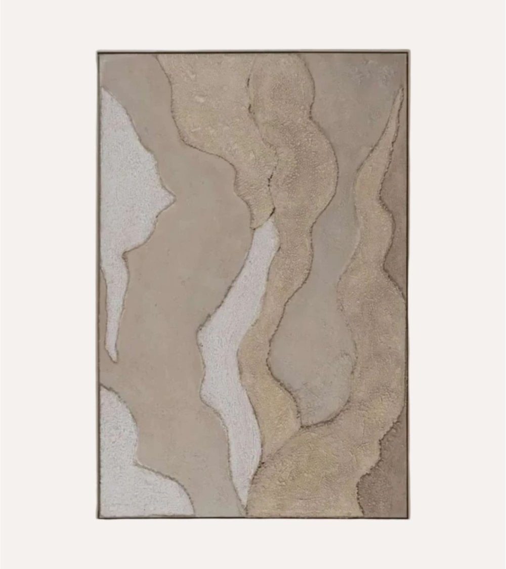 "Lienzo de Pintura con Relieve y Volumen: Arte Único para tu Hogar"
