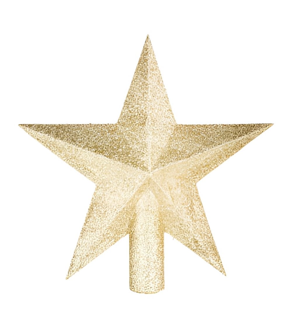Crest Star Brillo Dorado 22 cm - Decoración Elegante Compra Ahora